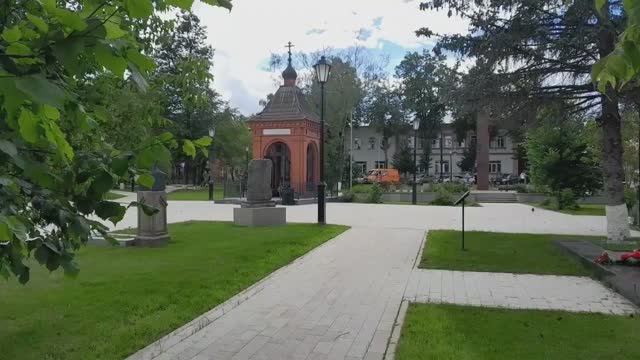 Сквер Памяти. Казанская часовня. Верея - "Город воинской доблести". Поездки по Подмосковью