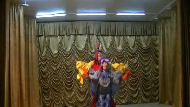 Петух с курочкой