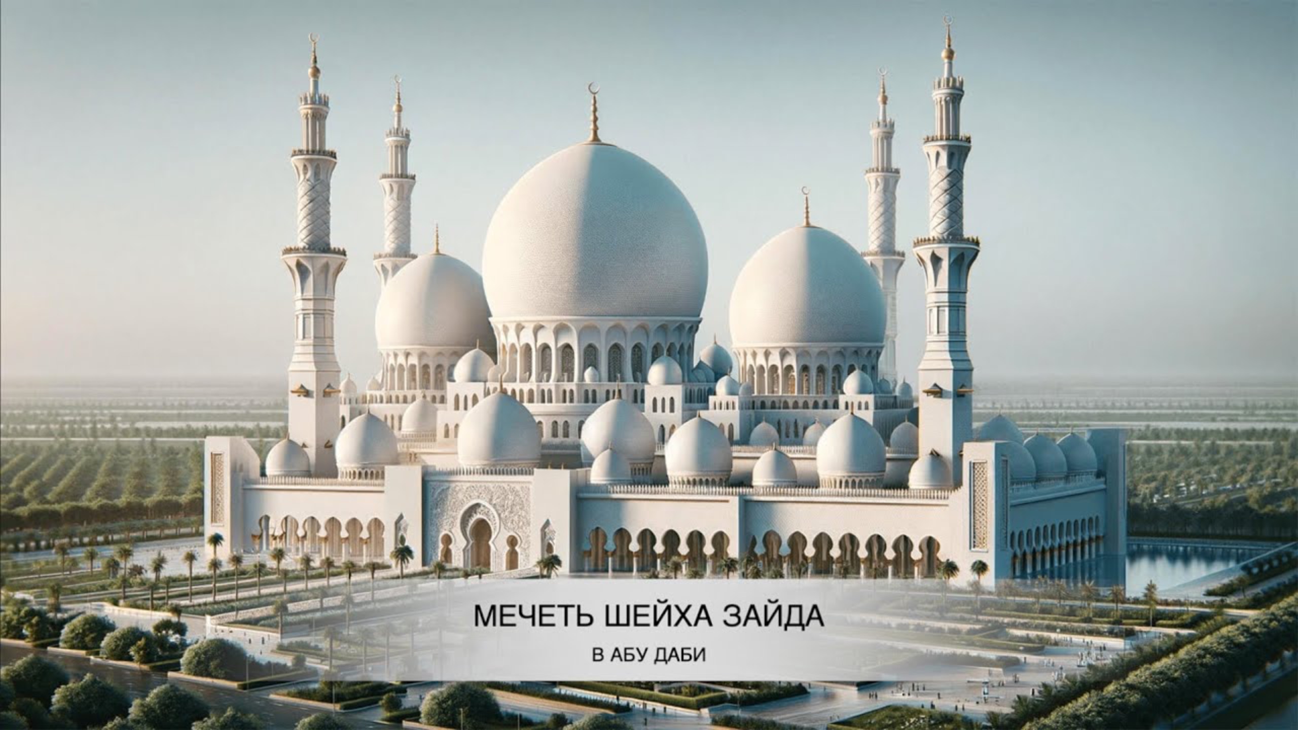 ЭМИРАТЫ / МЕЧЕТЬ шейха  ЗАЙДА / Абу Даби.