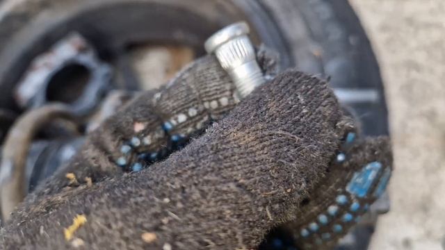 Honda cr-v 3 меняем шпильки передней стойки