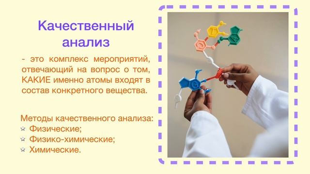 Органическая Химия. Лекция 2. Качественный и количественный анализ