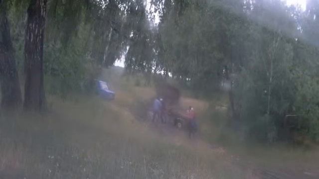 доехли с ветерком, а обратно кое как выбрались