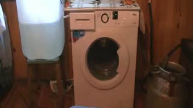 Стирка стиральной машиной без водопровода и канализации