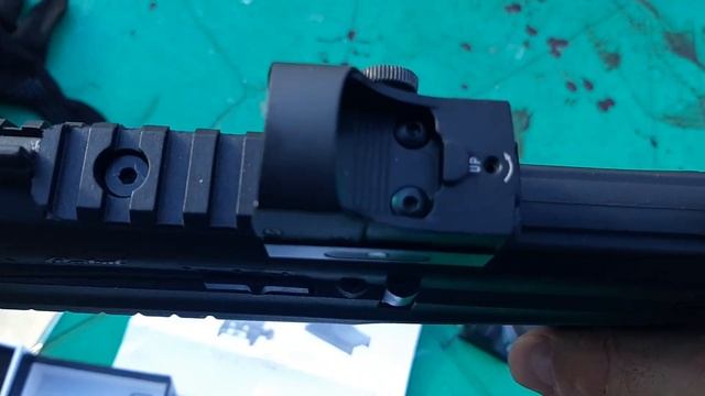 Коллиматорный прицел на Дрозд 661к