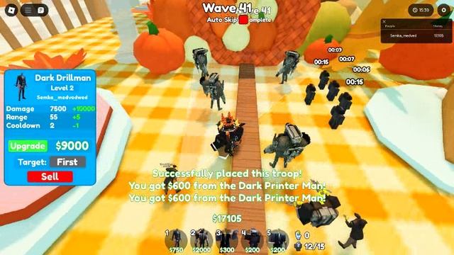 NEW UPDATE: TURKEY  THANKSGIVING IN TOILET TOWER DEFENCE (PART2) новое обновление день благодарения