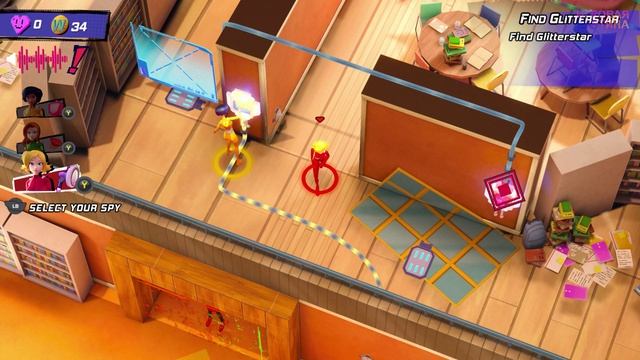 Прохождение. TOTALLY SPIES CYBER MISSION. Третья миссия. [PC, 4K, 60fps]