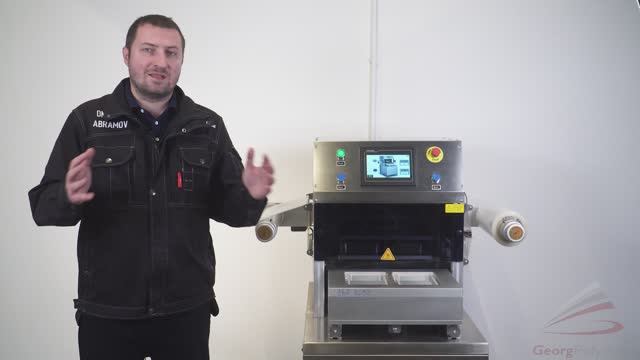 Полуавтоматический запайщик RESURE для упаковки готовой еды