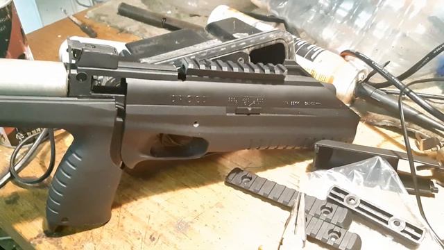 Дрозд 661 установка планки  Picatinny/Weaver