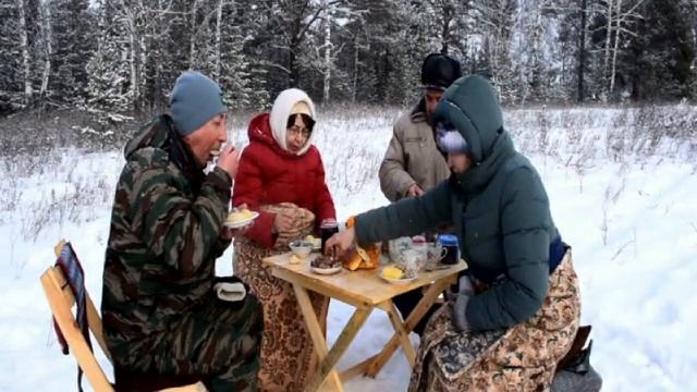 Выезд на природу с самоваром
