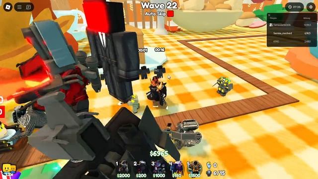 PLAYNG WITH MY FRIENDS IN TOILET TOWER DEFENCE EVENT играю в ивент вместе с моими друзьями в ттд