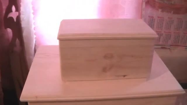 Ящик по меньше при помощи тех же приспособлений