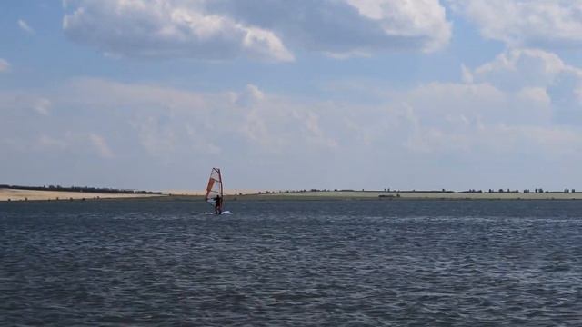 Мулдаккуль в ветреную погоду