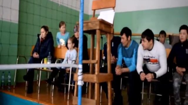 Отметили 23 в спортзале