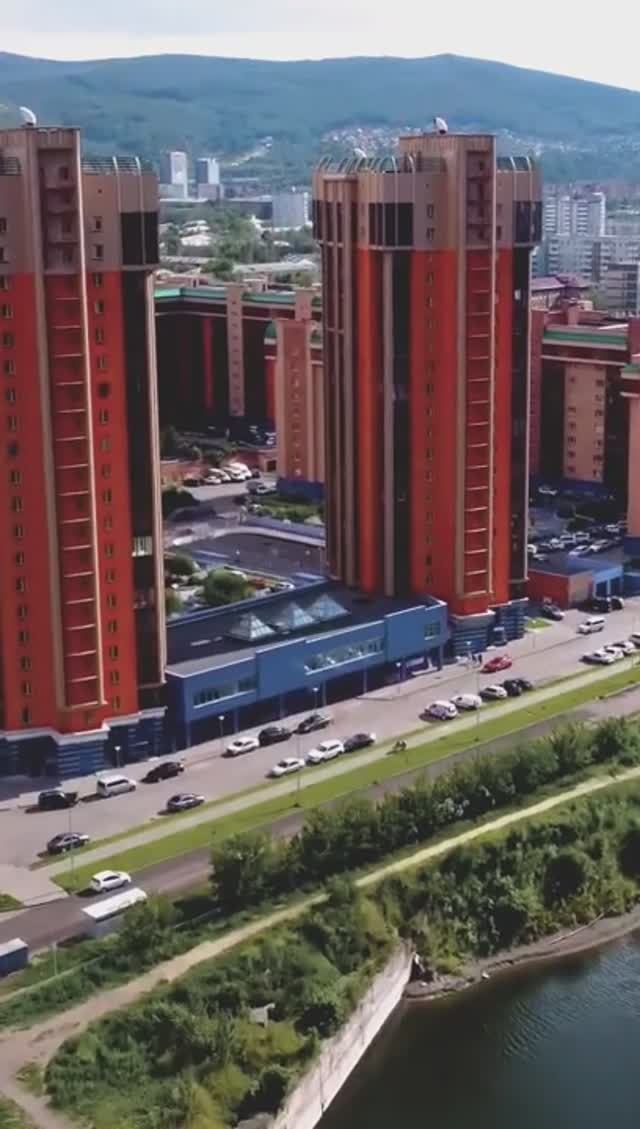 Что для тебя Красноярск? Могучий Енисей, мосты, ГЭС.mp4