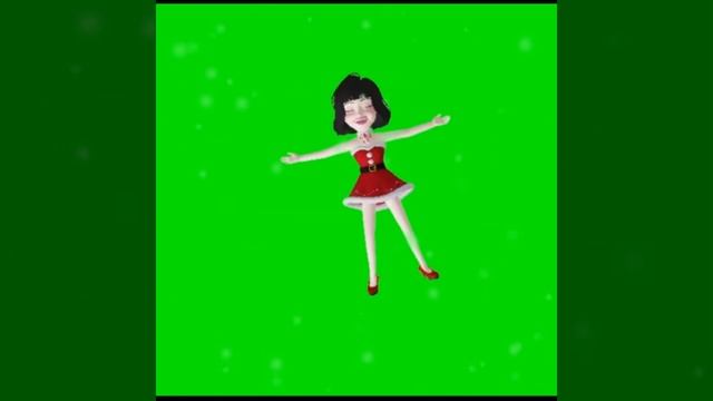 Хромакей снегурка