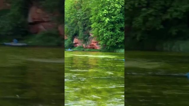 По Оредежу на сапах