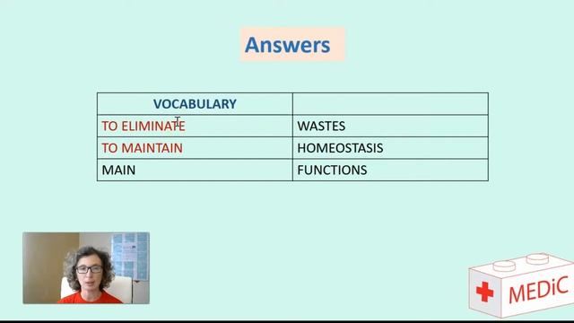 ФУНКЦИИ МОЧЕВЫДЕЛИТЕЛЬНОЙ СИСТЕМЫ. Медицинский Английский с Татьяной Глушковой (пример из курса)
