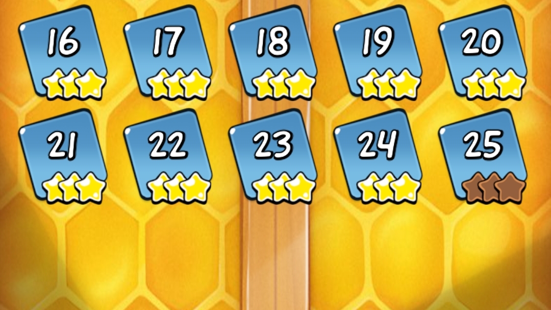 Cut the Rope Free Сезон 2 - Медовая 10-25