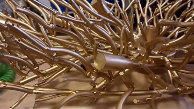 люстра позолота