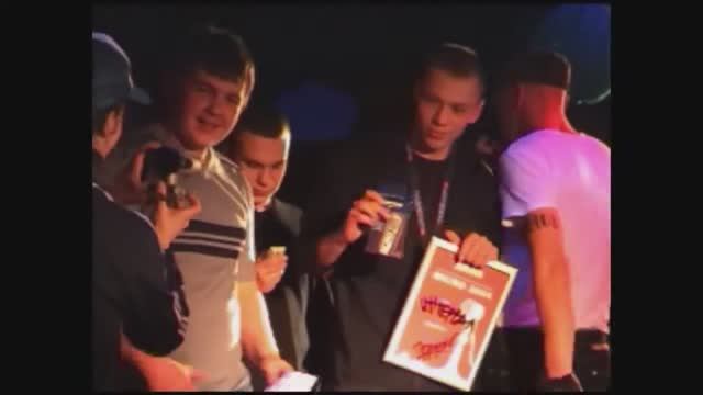 Церемония награждения группы Интервал на фестивале МИКРО-2004, клуб Downtown. #рэп #фестиваль