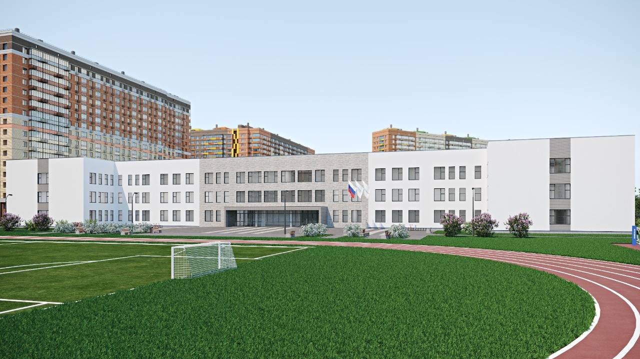 Строительство новой школы в ЖК ТОМИЛИНО-ПАРК #школа #строительство #жктомилинопарк