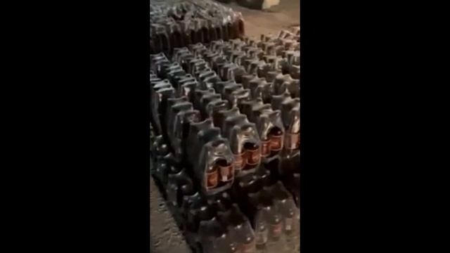 В Туве за сотрудниками полиции из незаконного оборота изъято более 7 тысяч литров алкоголя