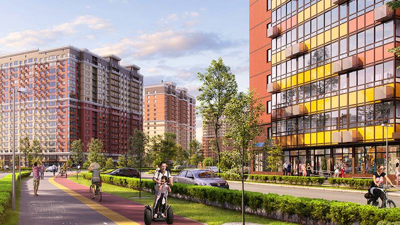 Спортивный ЖК ТОМИЛИНО-ПАРК #томилинопарк #жктомилинопарк #застройщиксамолет #люберцы #мирный