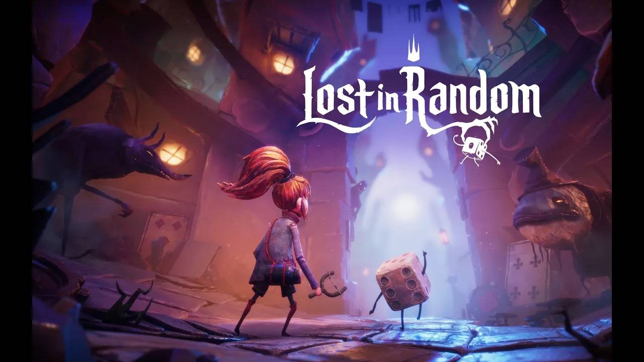 Lost in Random (2021). Экшен-адвенчура с визуалом в духе Тима Бёртона. Наиграл аж 4 часа (ПК, 4k).