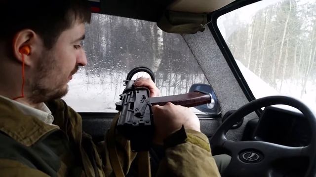 АКСУ - Ксюха стрельба из бронеавтомобиля