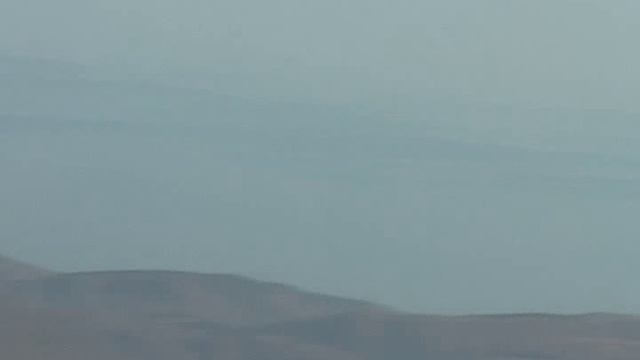 Флаг морской пехоты России над Чатыр-Дагом (Крым)