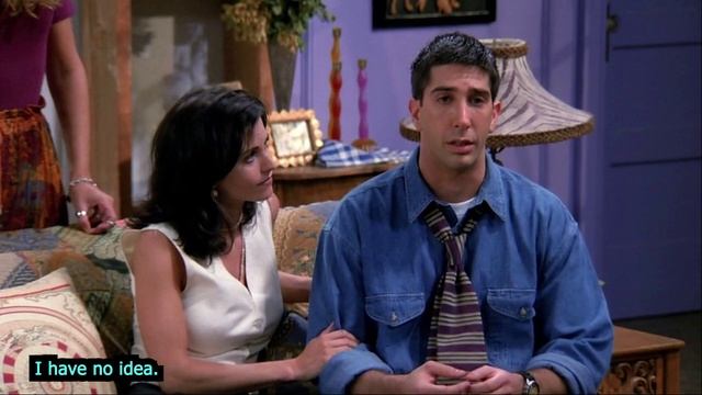 Английский. Полный разбор серий.S1Ep.2.2 (сериал Друзья/series Friends).