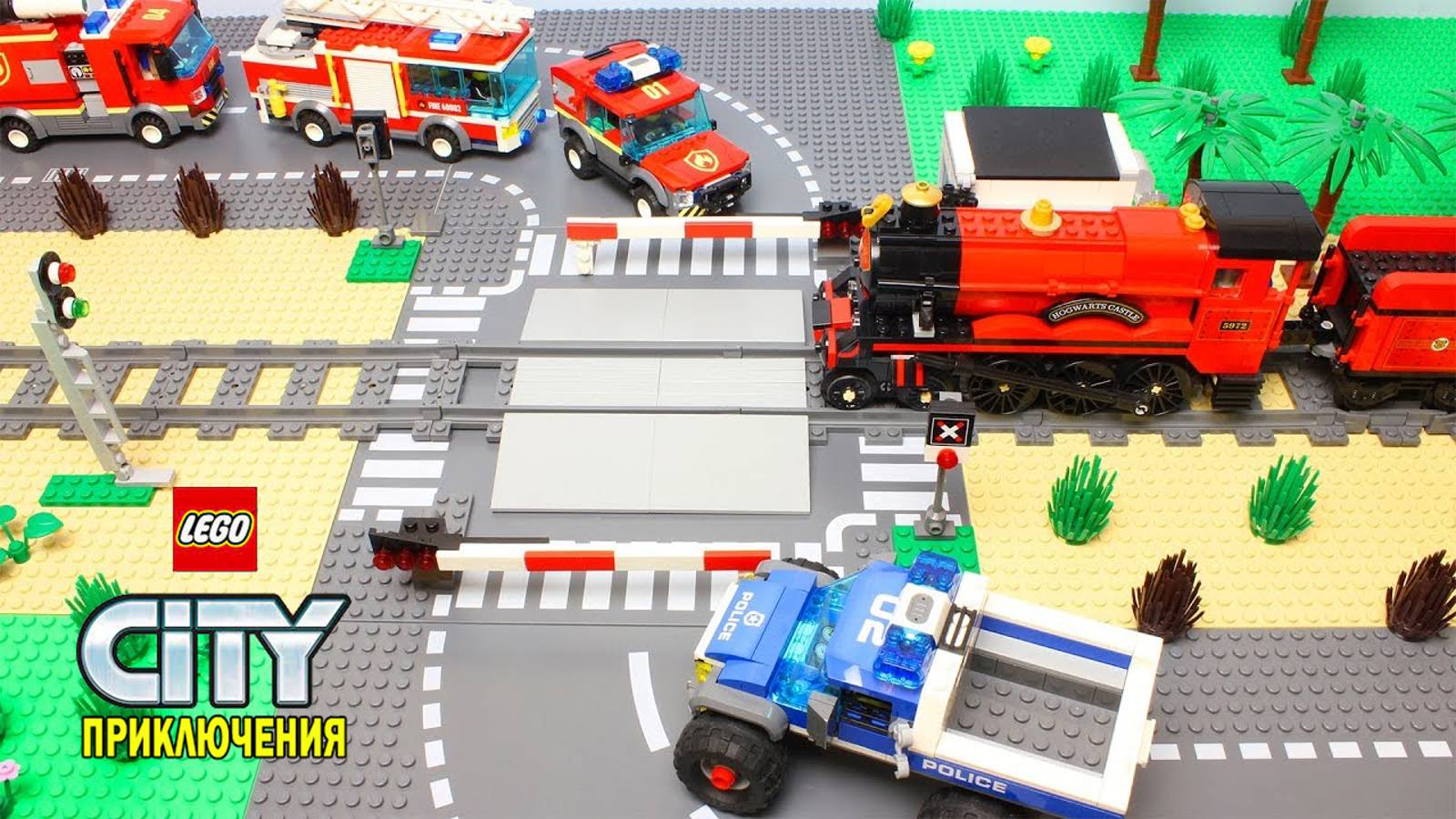 LEGO Автомобили и грузовики в фильме. Мультики про машинки