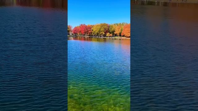 Прекрасная осень #путешествие #природа #озеро #красивый #удивительный #водопад | #шариклайф