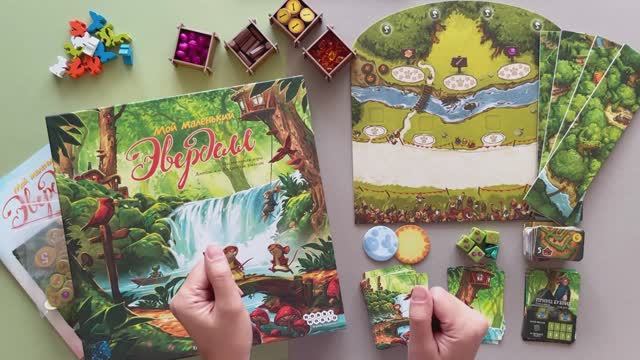 Мой маленький Эверделл, 6+, как играть в детскую настольную игру