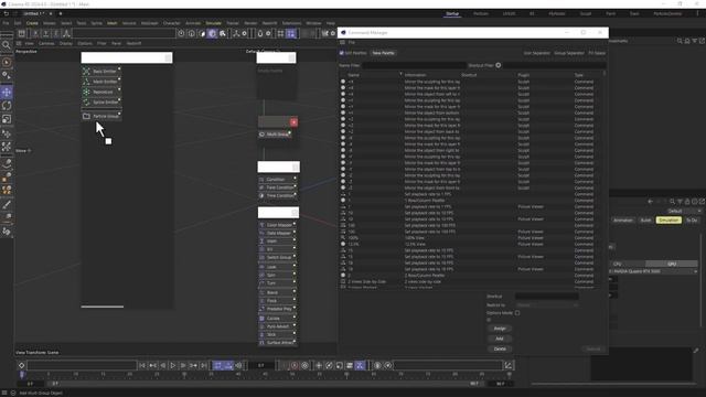 3. Creating a Particle Tool Palette and Custom Layout