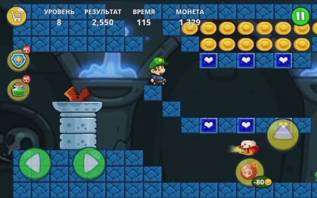 Играем в Марио уровень 8