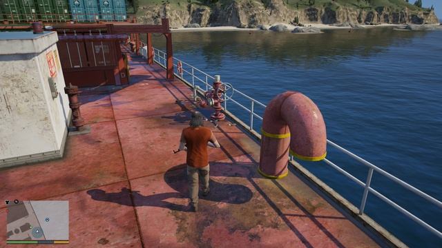 4K | Grand Theft Auto V (Задание: подлодка) | Графика: Envision Evolved Mod