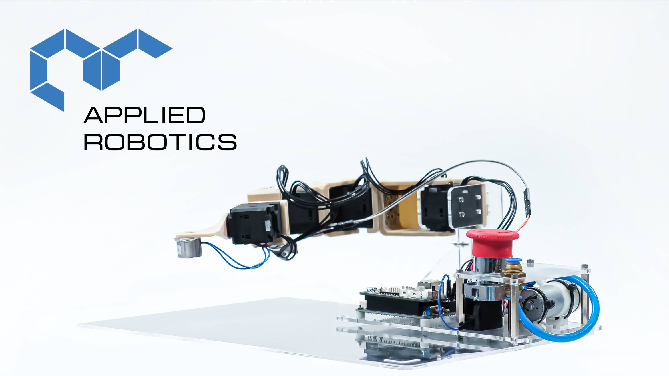 Демонстрация работы SCARA манипулятора DIY