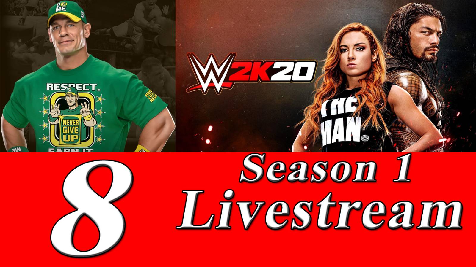 Соревновательный стрим by Captain Miller (WWE 2K20) №8 [SEASON 1]