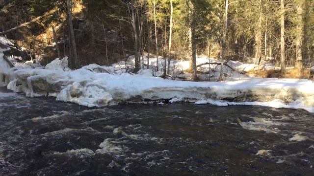 Водопад Юканкоски, 29.03.2020