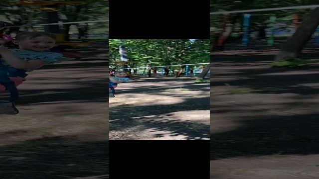 Лиза заканчивает дорожку в адреналине