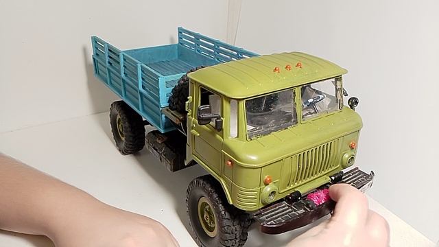 газ66 на радиоуправлении от впл в24 1/16