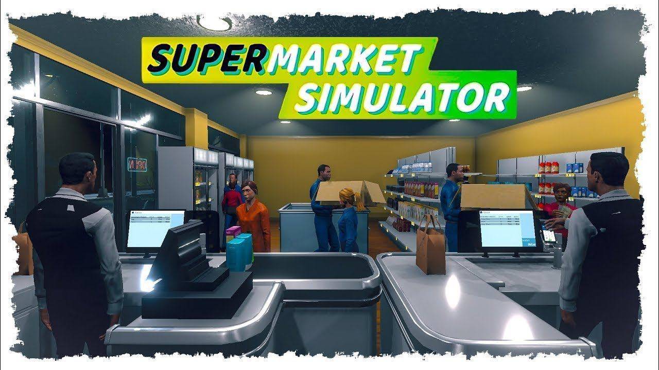 стрим по Supermarket Simulator