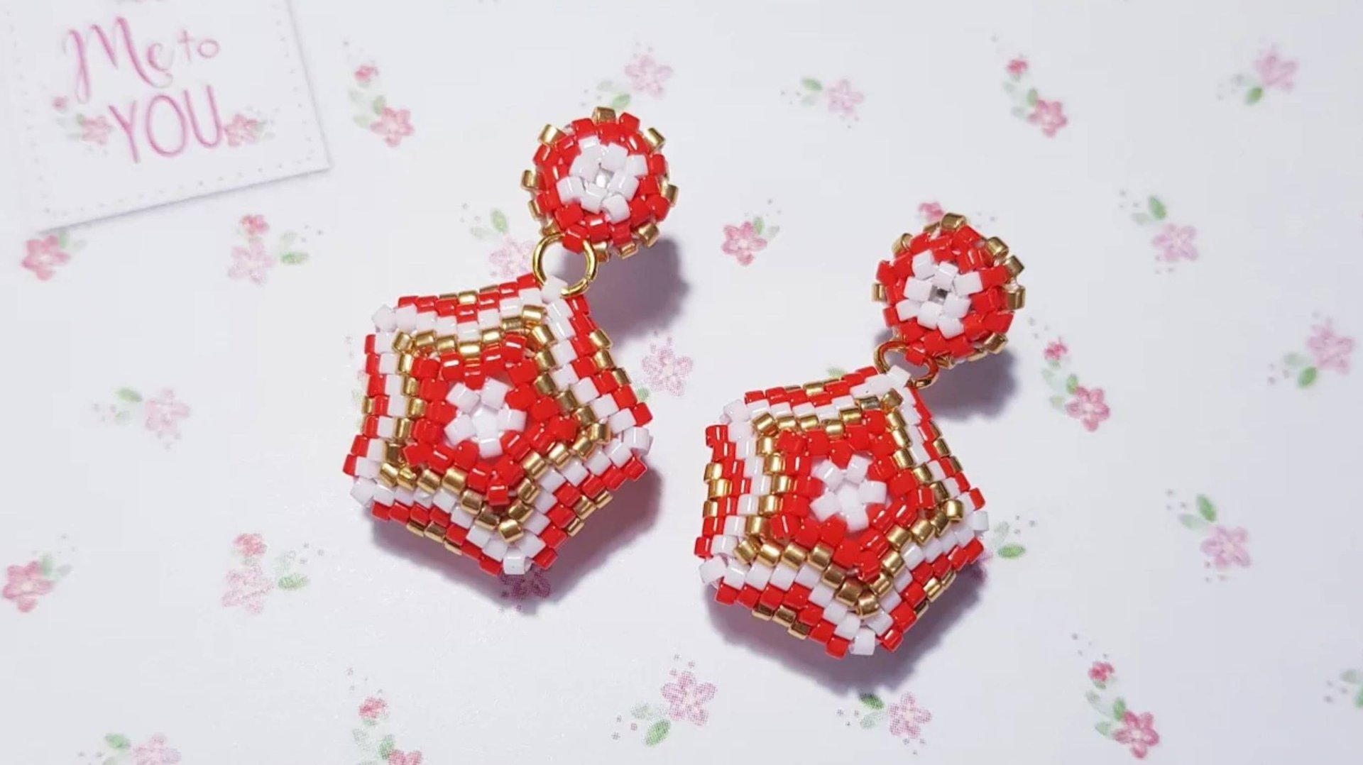 СЕРЬГИ ИЗ БИСЕРА / МАСТЕР КЛАСС / БИСЕРОПЛЕТЕНИЕ / PandaHall