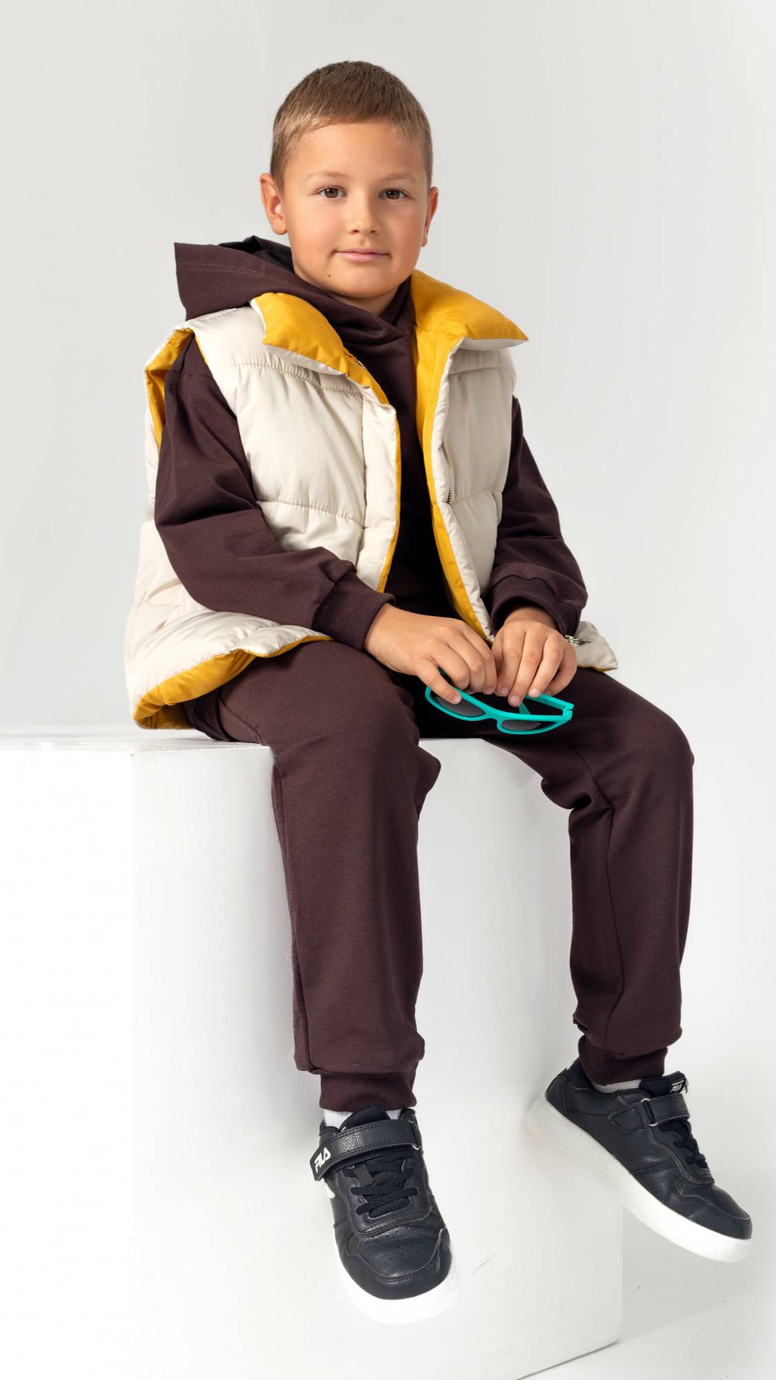 Детский Базовый Гардероб ЗИМА!Теплый Костюм с начесом от ДОМТРИК!