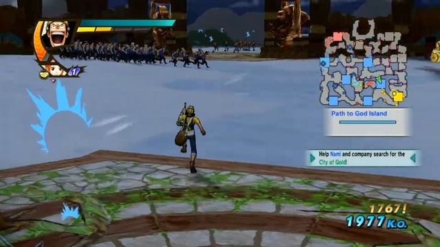 №10 Прохождение игры One Piece: Pirate Warriors 3 (Глава II) - Небесный Остров!!!