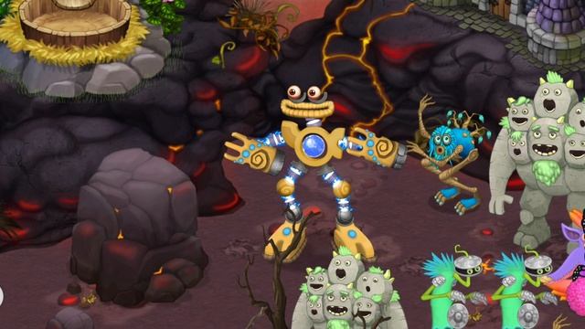 My Singing Monsters-оживил коробаса на острове земли