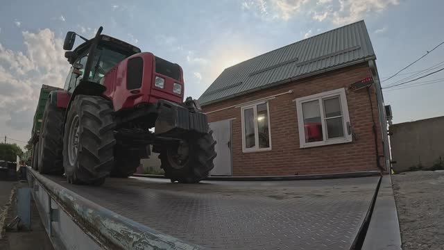 У вас так же быстро работает весовая во время уборки_ 11 минут  - 7 взвешиваний...