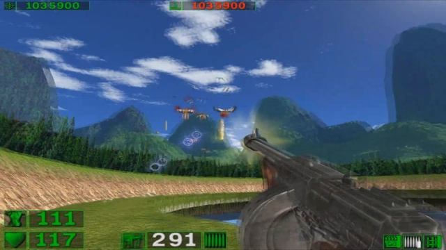 Прохождение Игры Serious Sam The First Encounter Часть 5: Секретная Карта Лунные Горы!!!