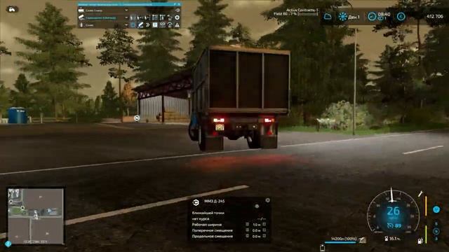 FS-22 NF-Marsch. Серия 6. Собираем коллекционки в деревне и сенокос